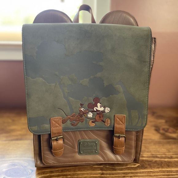 Loungefly | Bags | Rare Loungefly Disney Mickey Mouse Safari Mini ...